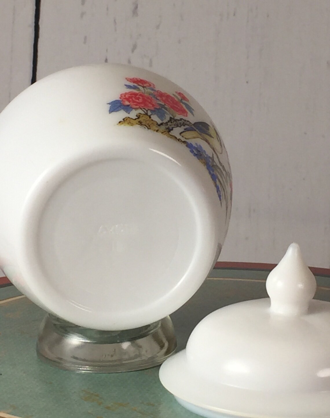 Avon Milk Glass Ginger Jar - Etsy