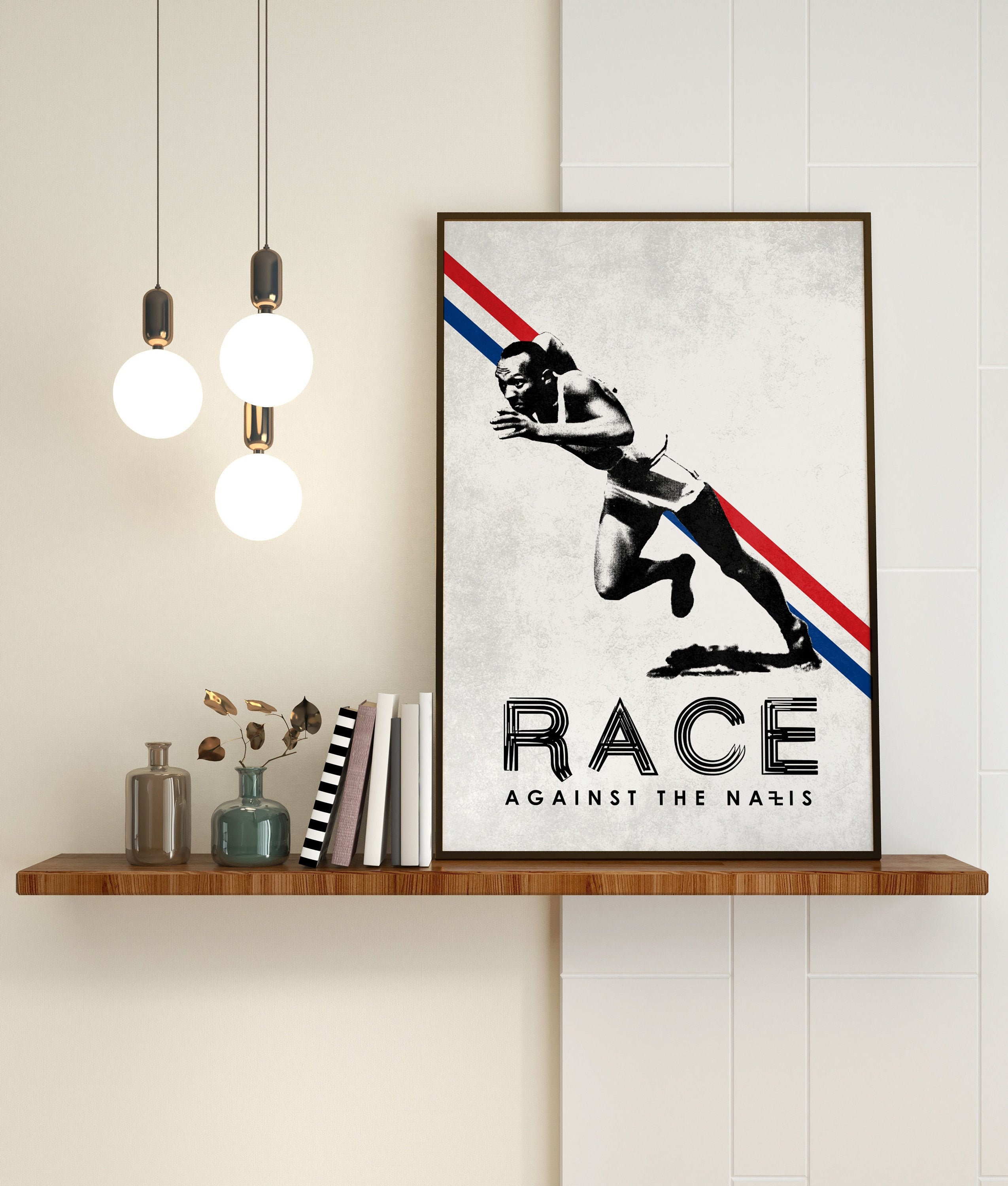 Jesse Owens Race Against the Nazis Berlin 1936 WW2 - Etsy