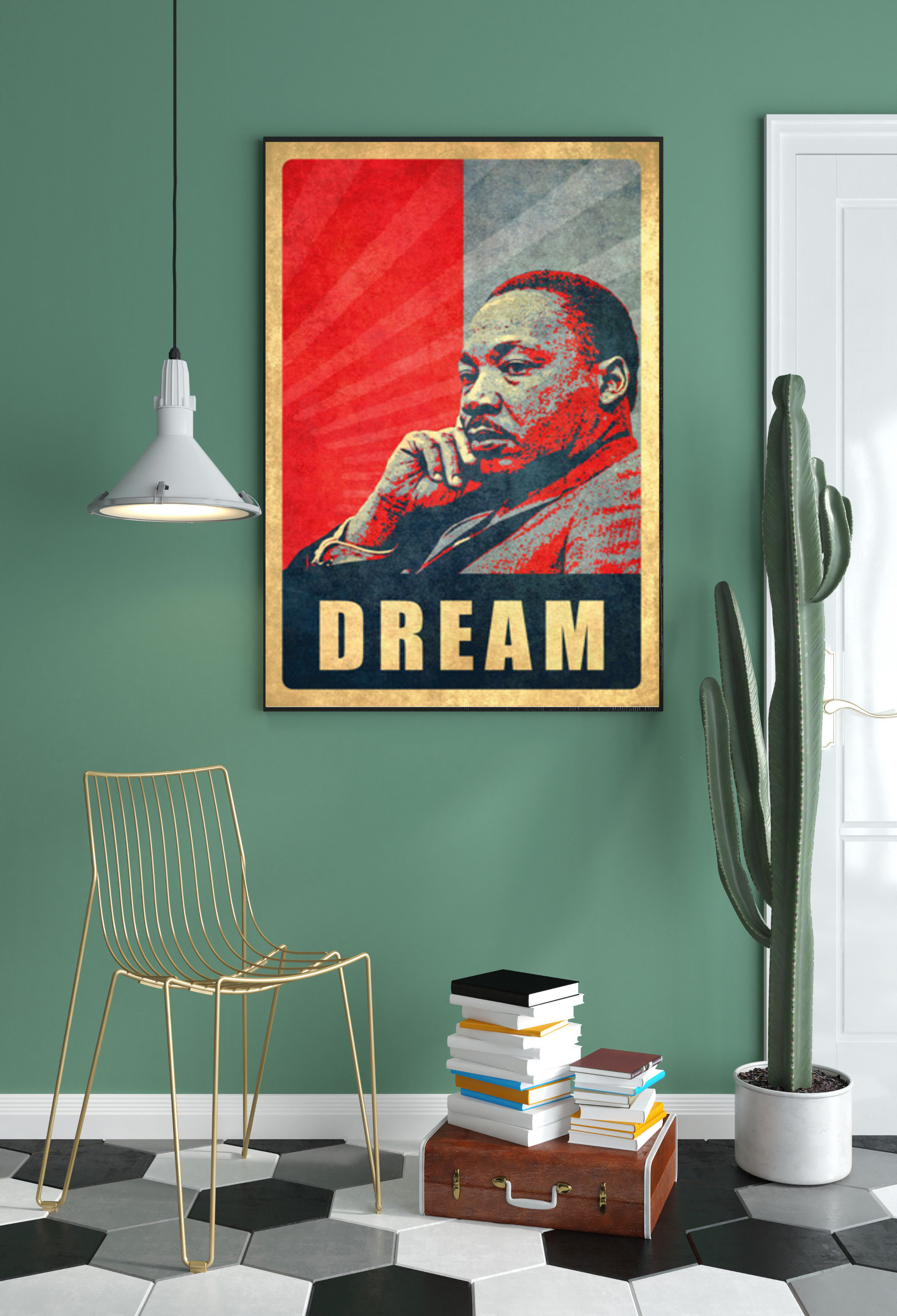 Martin Luther King Jr. Tengo un sueño MLK Sueño Cartel - Etsy España