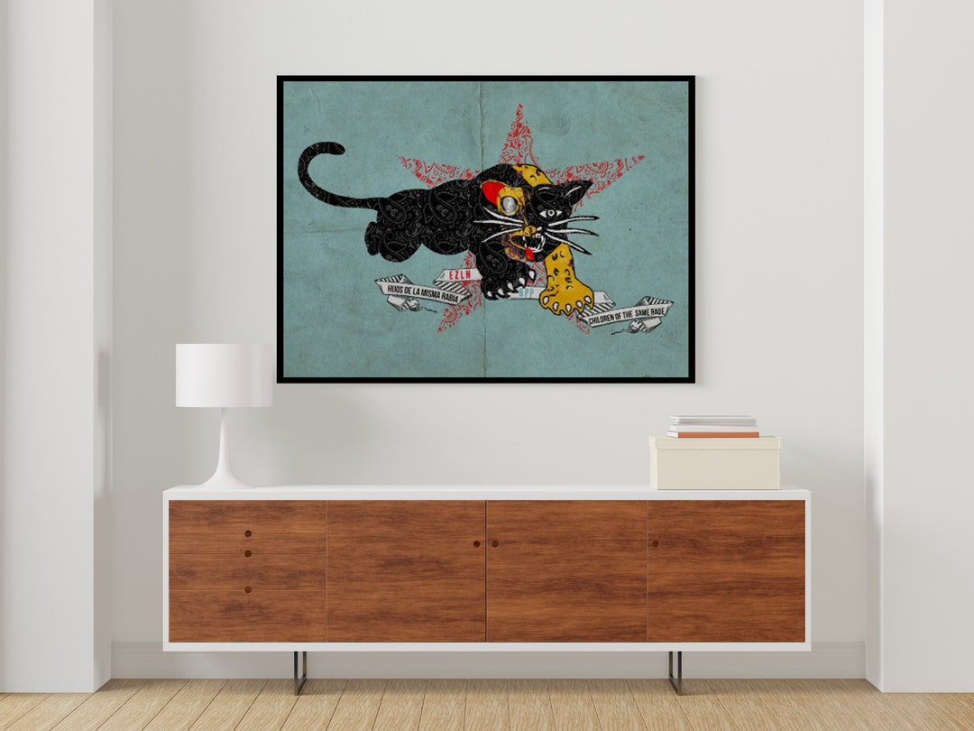 EZLN Meets the Black Panthers Zapatista Black Panther Party Chiapas ...