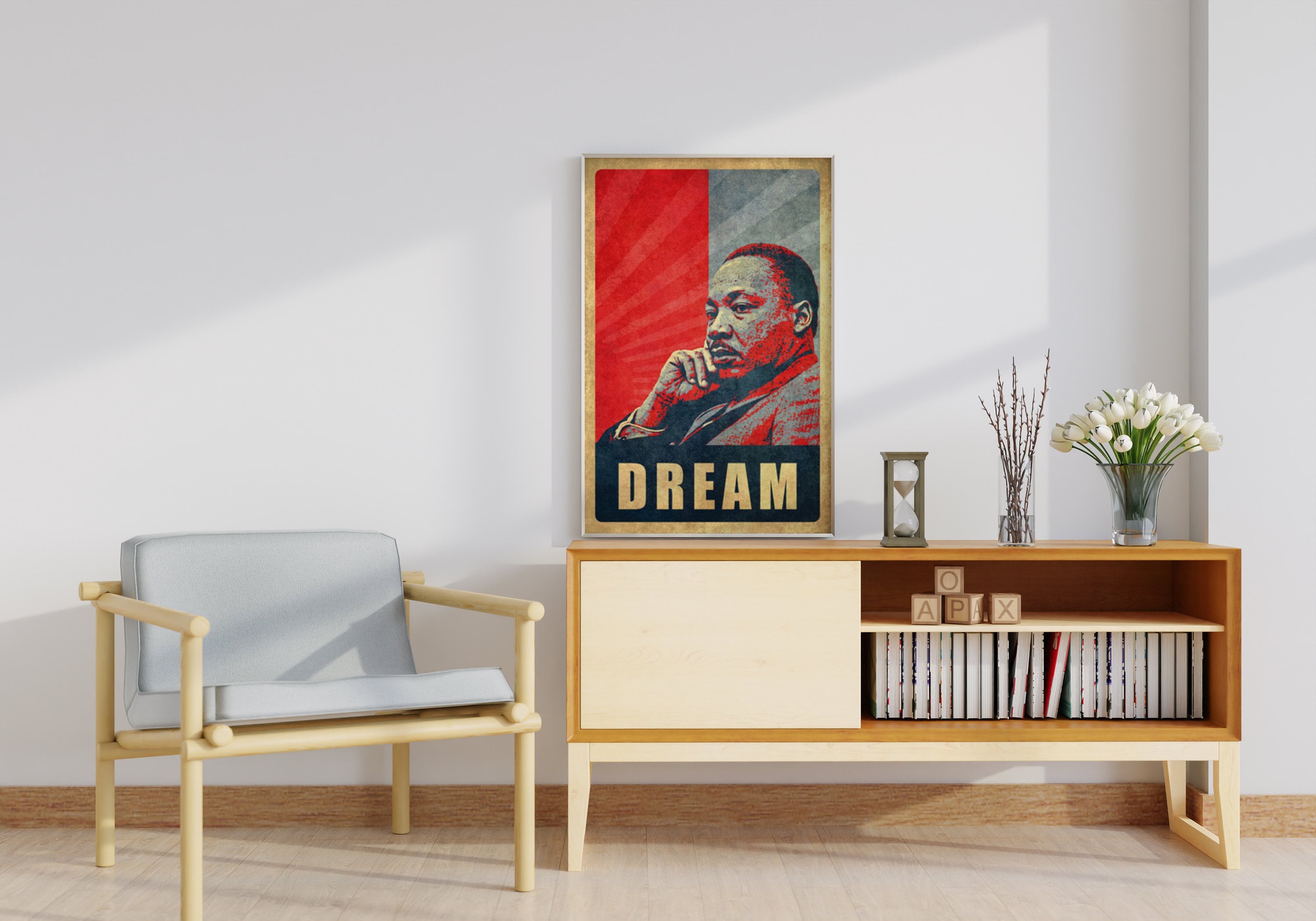 Martin Luther King Jr. Tengo un sueño MLK Sueño Cartel - Etsy España