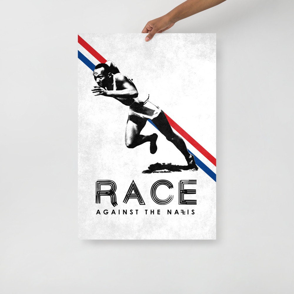 Jesse Owens Race Against the Nazis Berlin 1936 WW2 - Etsy
