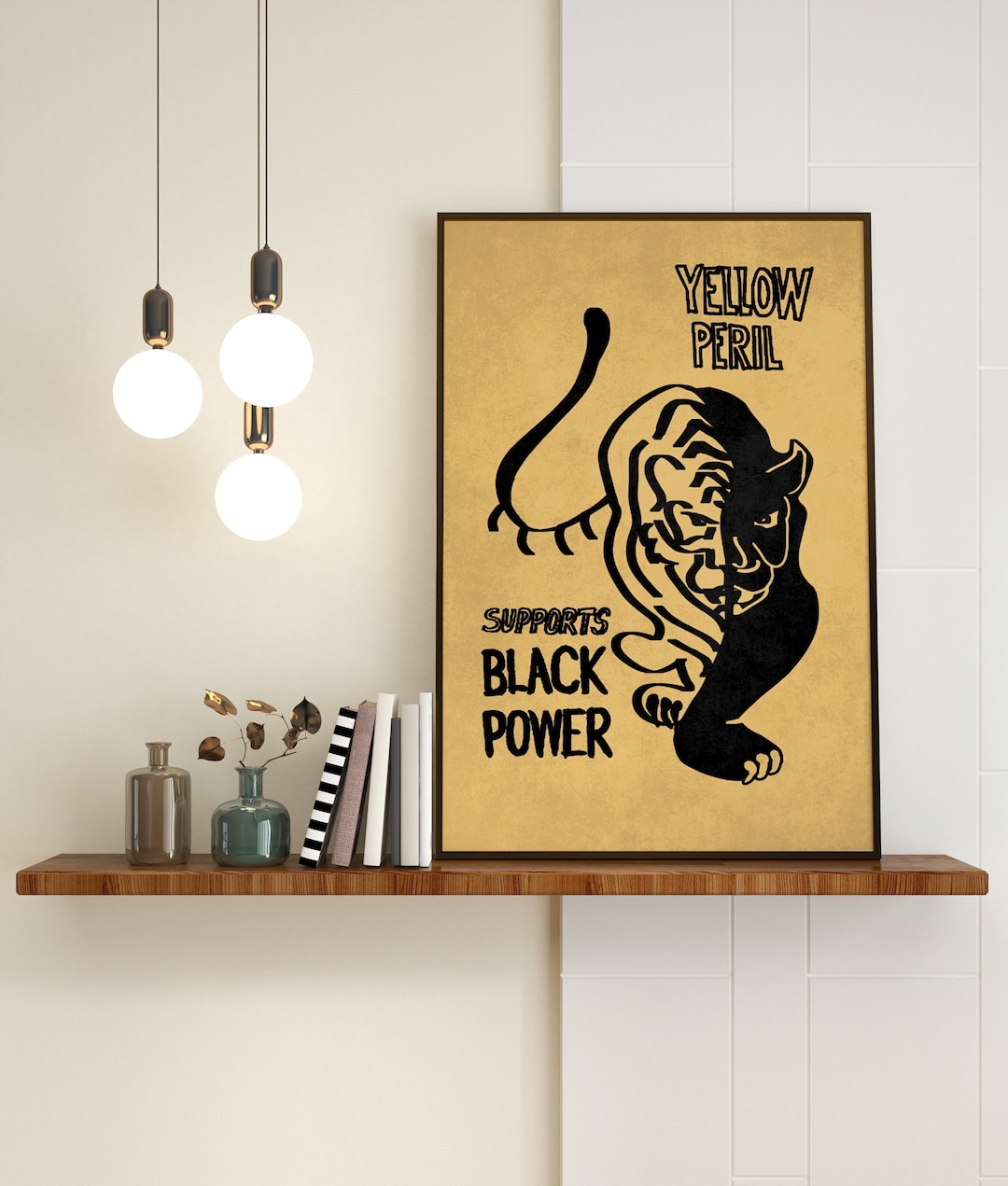 Yellow Peril Supports Black Power - Black Lives Matter - Black Panthers ...