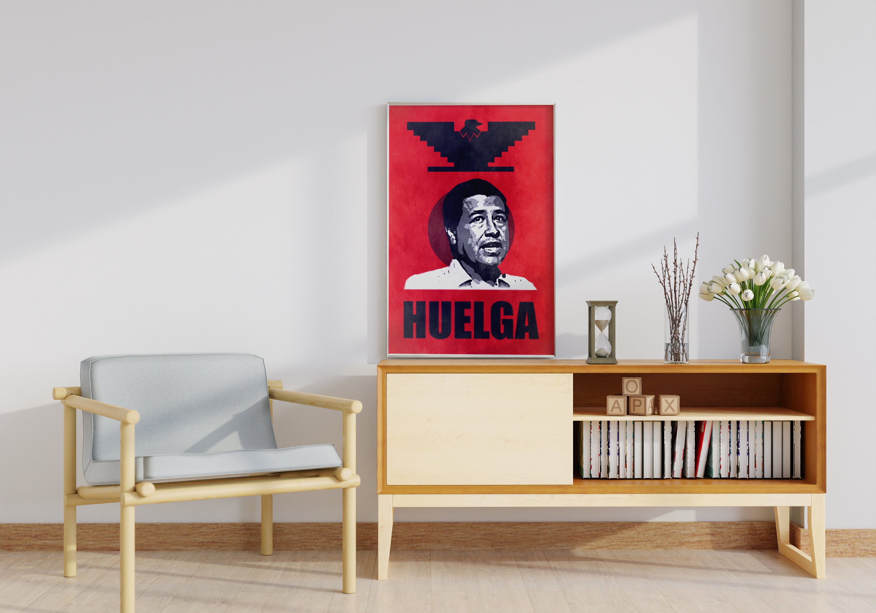 César Chavez NFWA UFW Labor Union Chicano Poster - Etsy UK