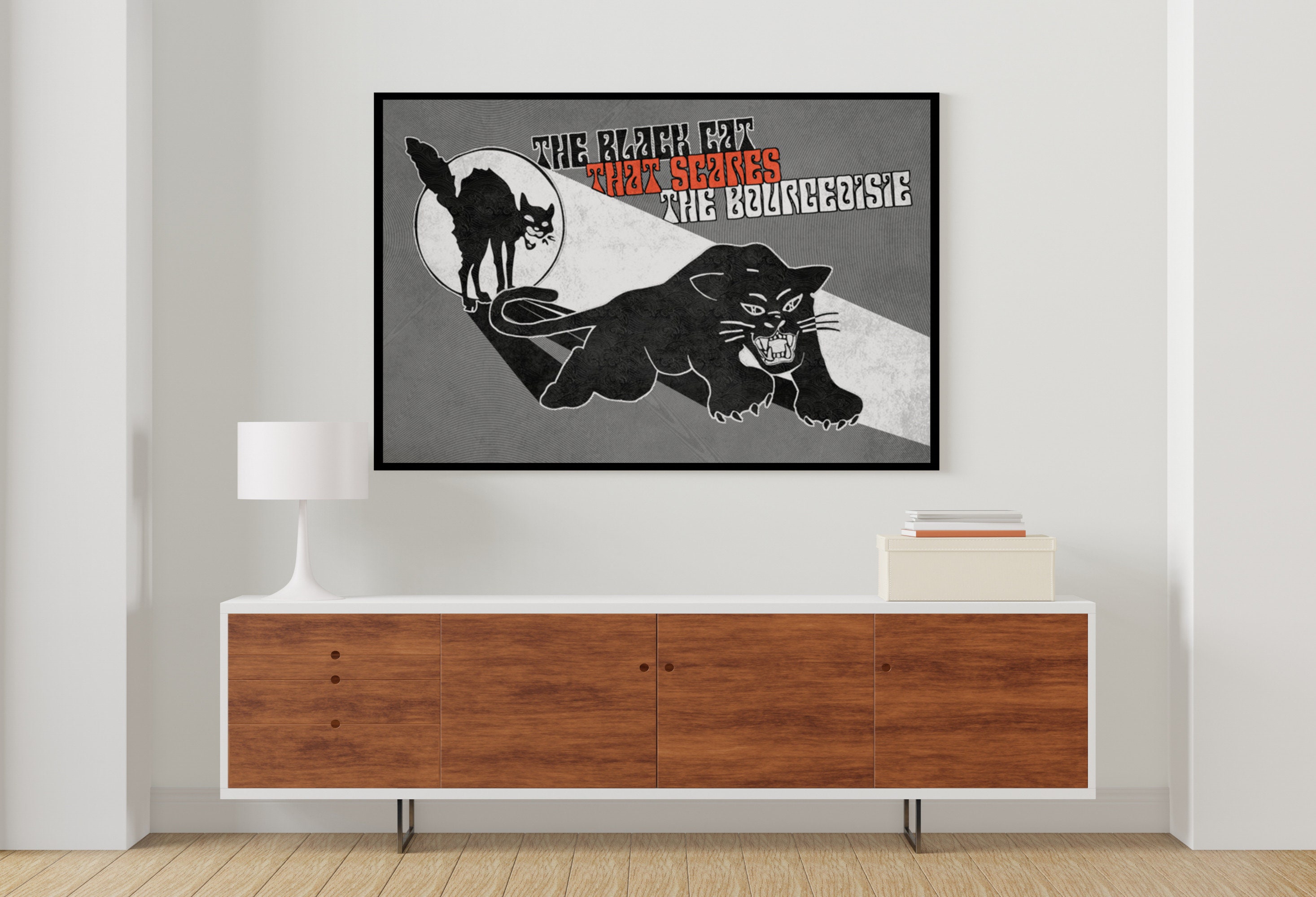 IWW Sabo Cat and Black Panther Party the Black Cat That - Etsy