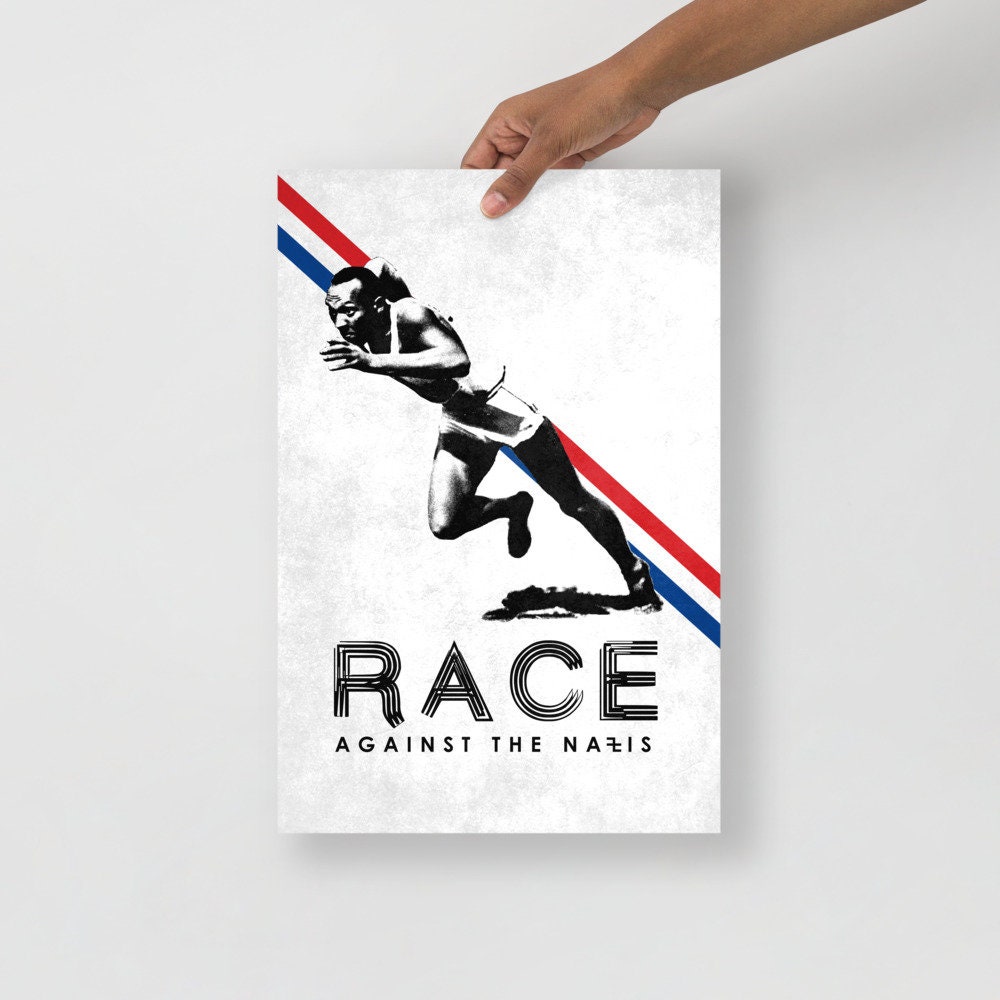 Jesse Owens Race Against the Nazis Berlin 1936 WW2 - Etsy