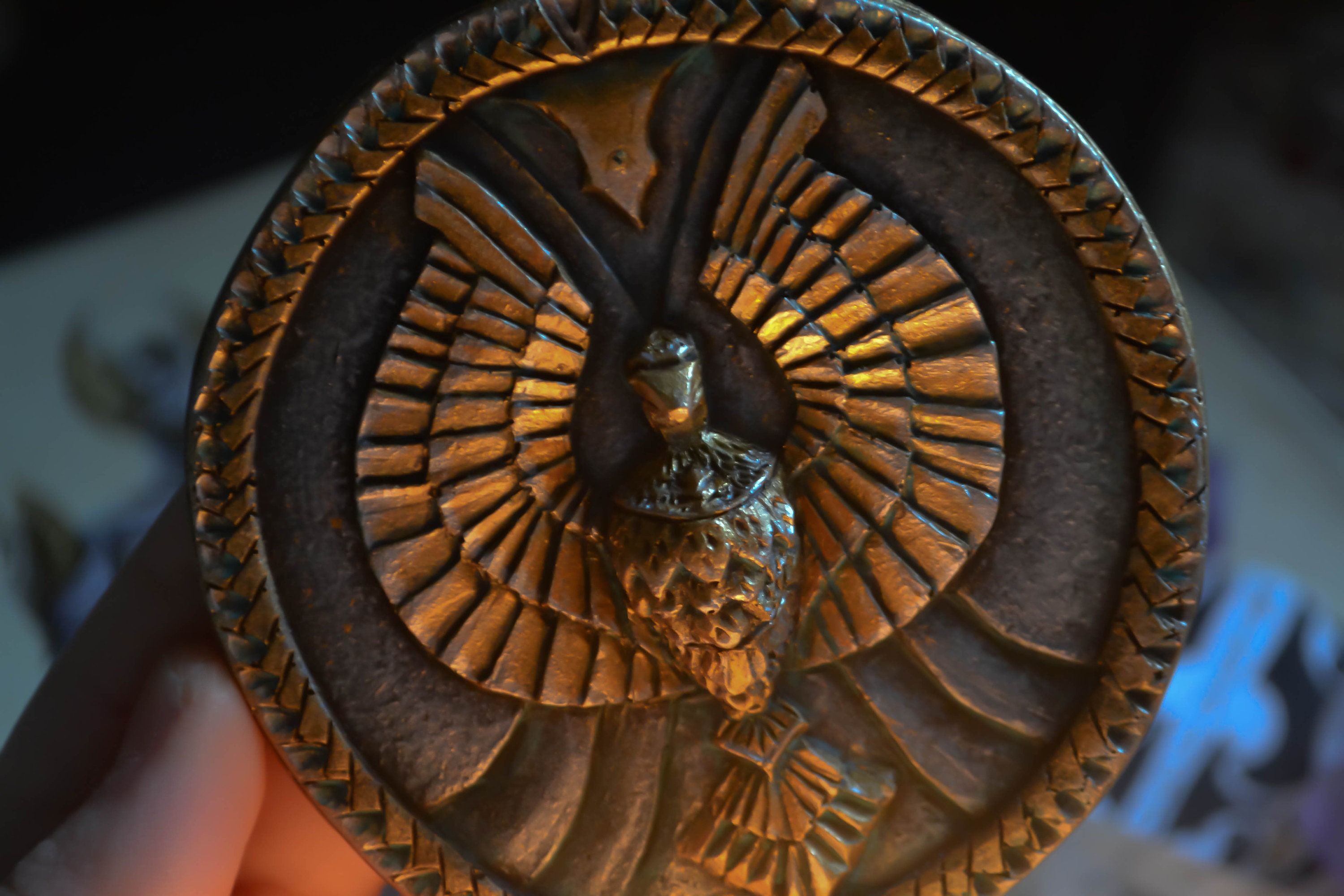 Hand Sculpted Dominion Eagle Sigil Stand | the Ancient Scrolls Online ...