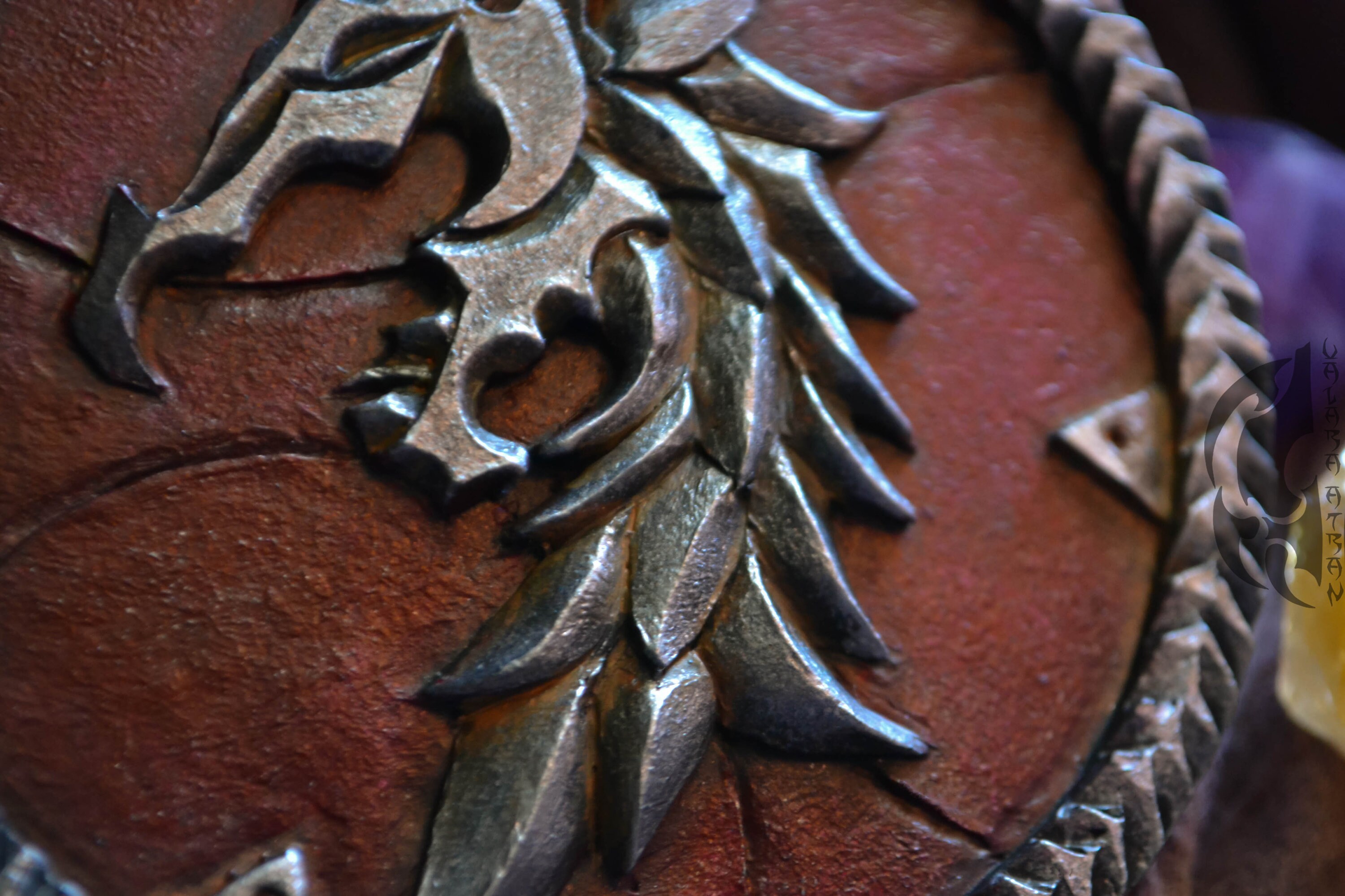 Hand Sculpted Ebon Heart Pact Sigil Stand | Ancient Scrolls Online ...