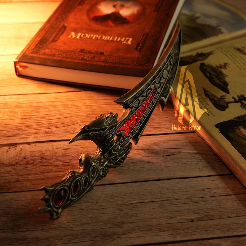 Daedric Dagger Based on Scrolls III - Etsy