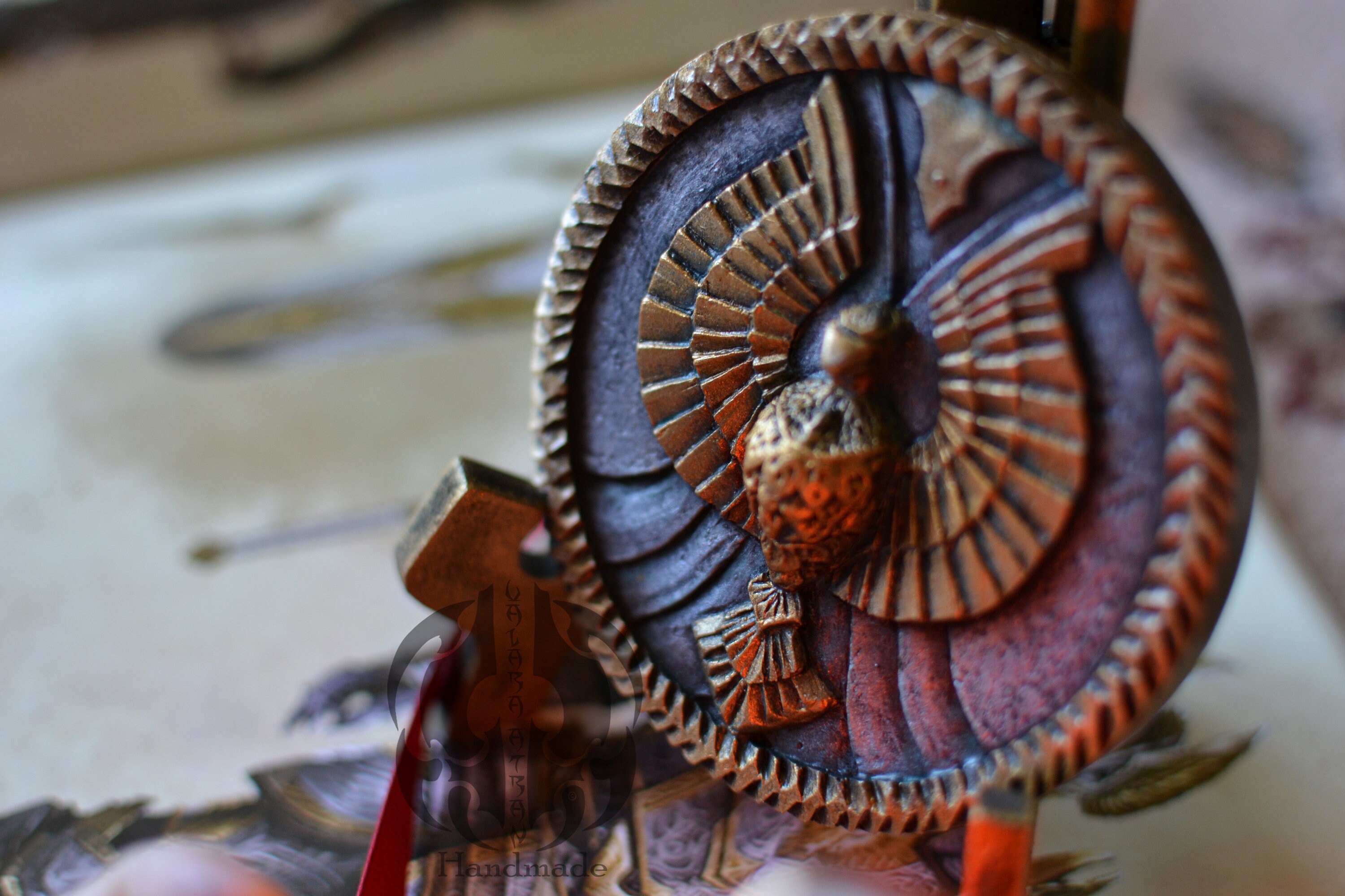 Hand Sculpted Dominion Eagle Sigil Stand | the Ancient Scrolls Online ...