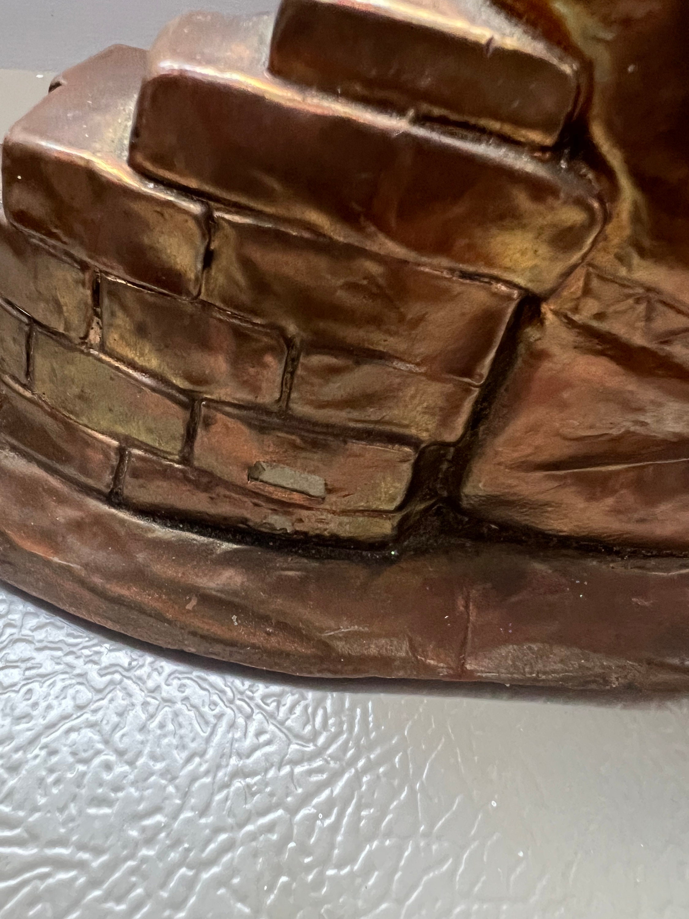 Inuit Figure Building an Igloo Sculpture copper Finished Made - Etsy