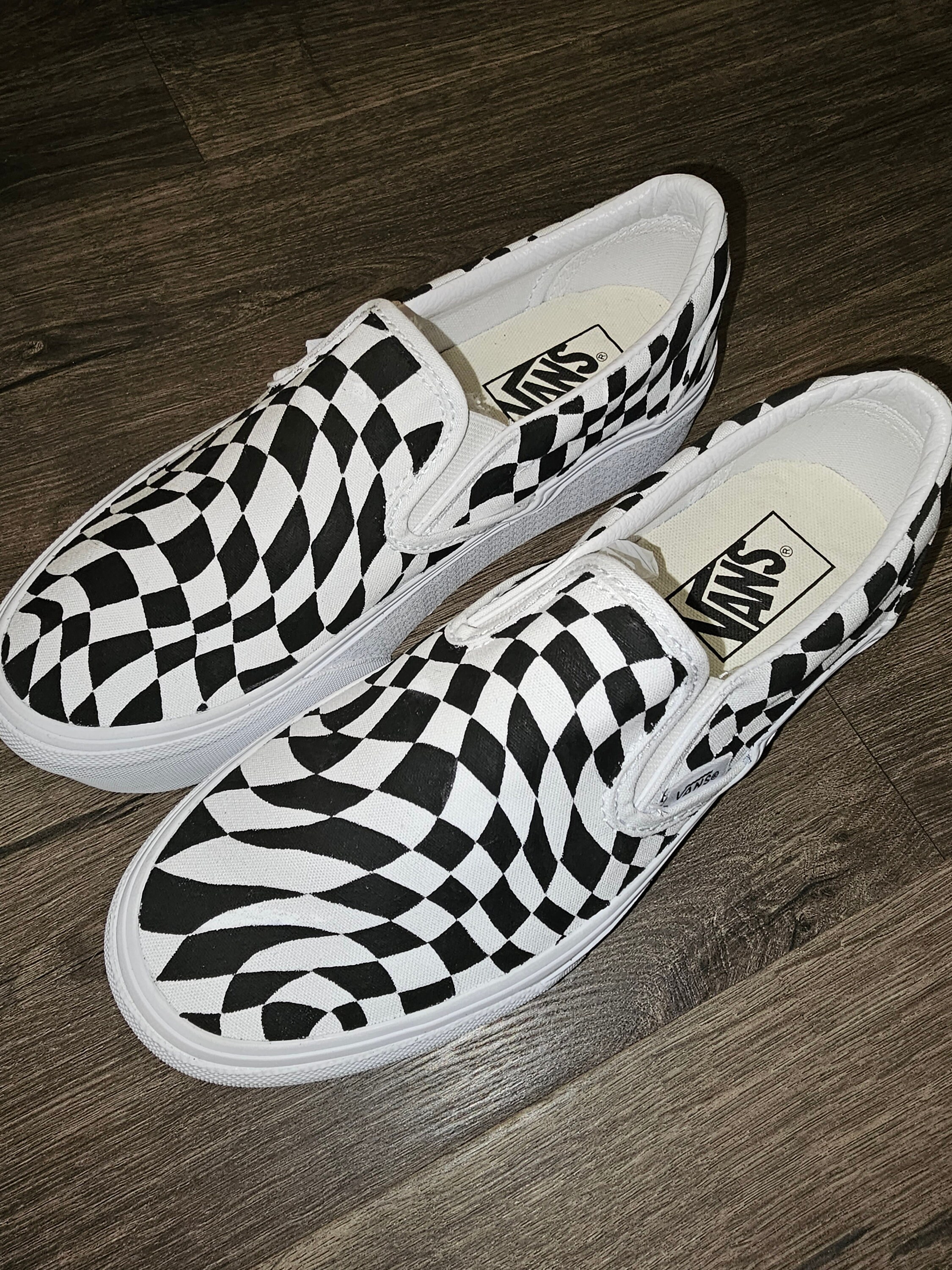 One of A Kind Hand Painted Vans. - Etsy