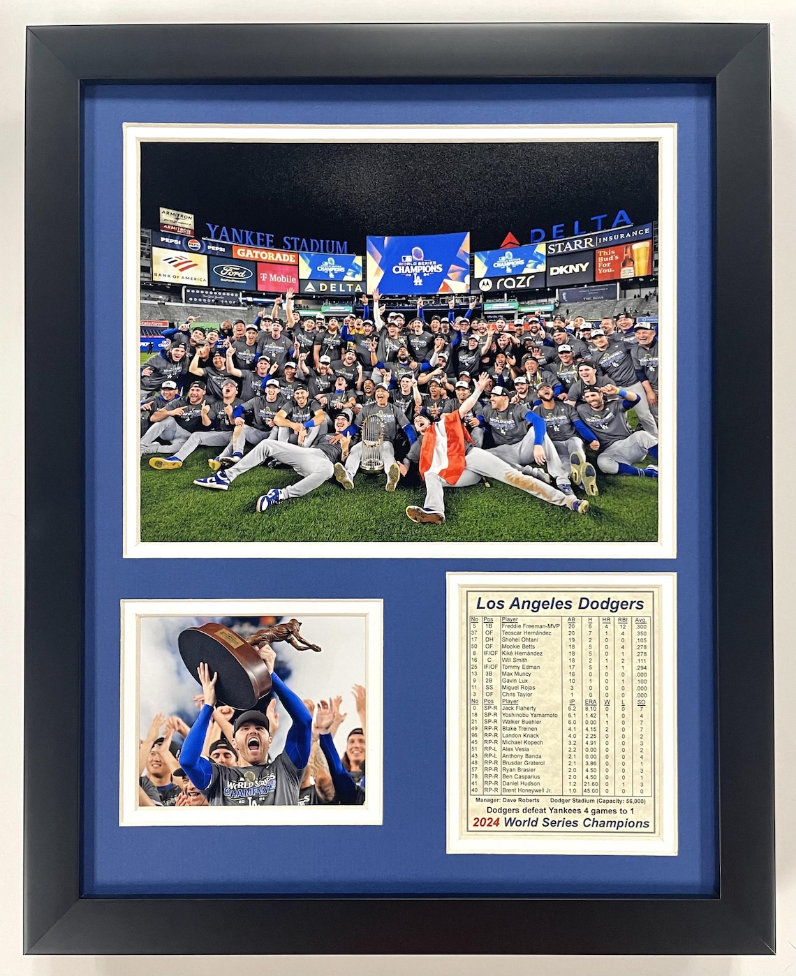 Los Angeles Dodgers | 2024 World Series Champions | Framed Photo ...
