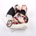 Elegant Kimono Slippers in a Bag, Japanese Kimono Travel Slippers, Trip ...