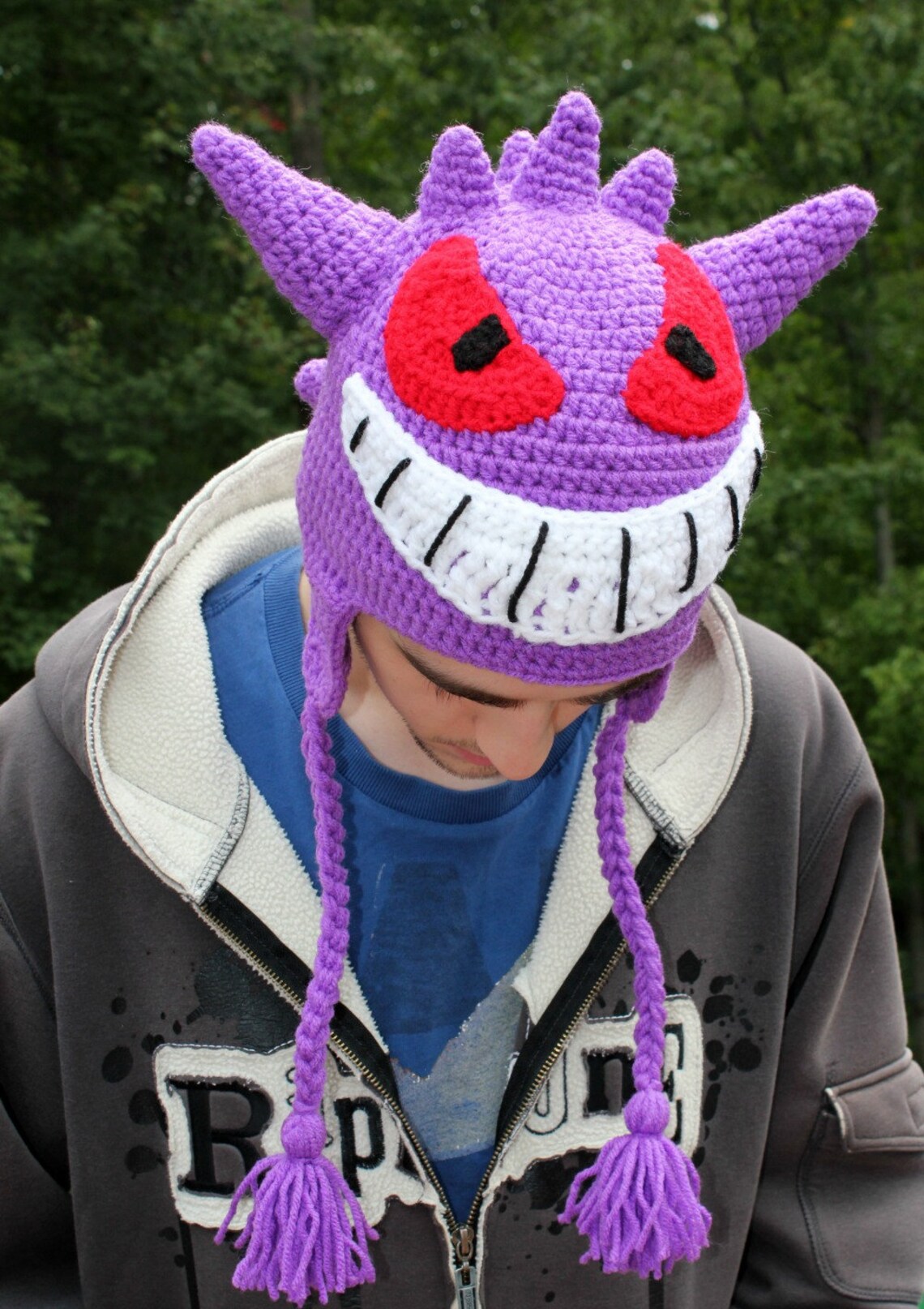 Gengar Inspired Hat - Etsy Canada