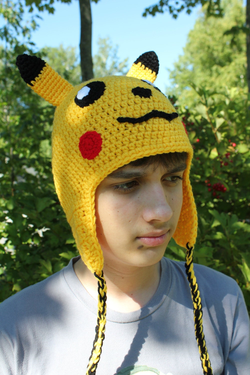 Pokemon Pikachu Inspired Hat - Etsy