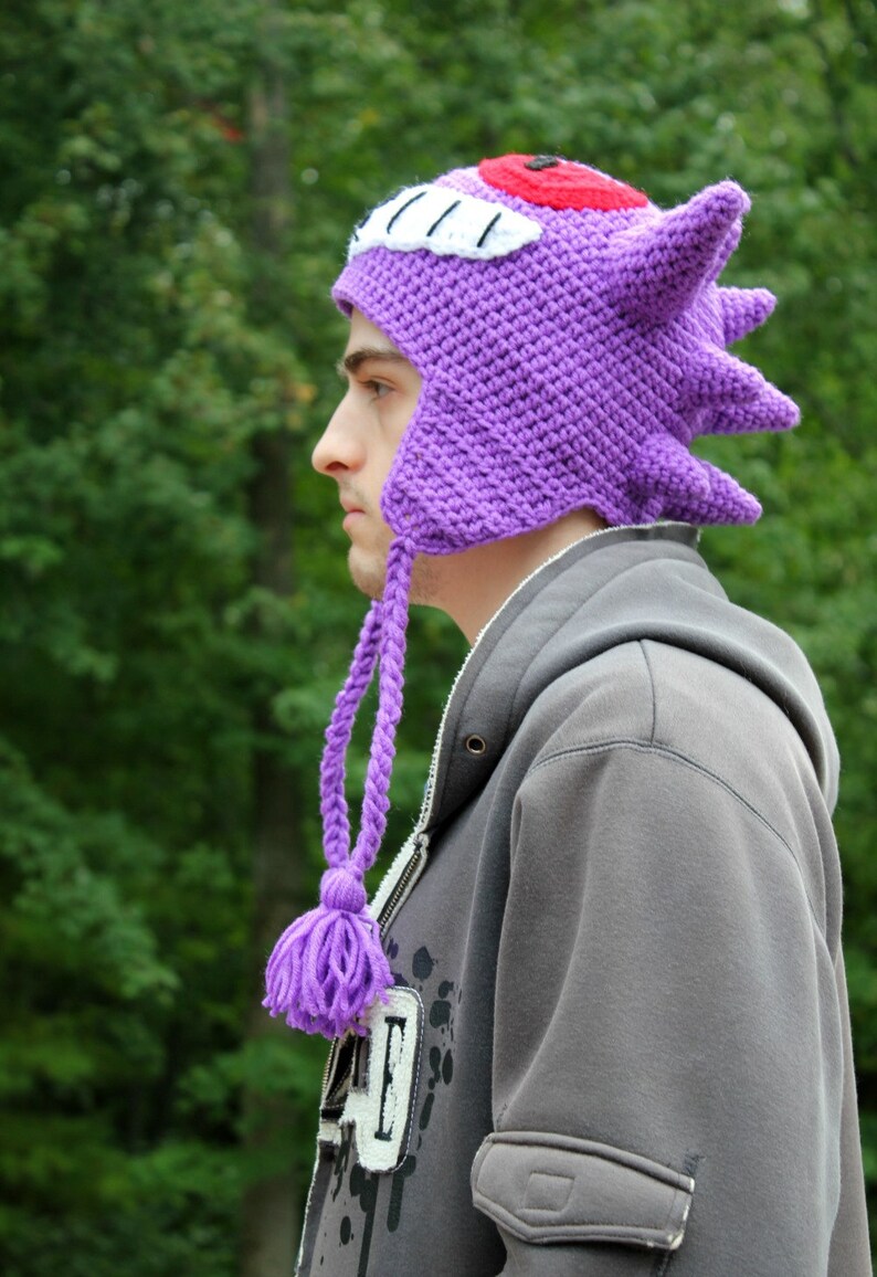 Gengar Inspired Hat - Etsy Canada