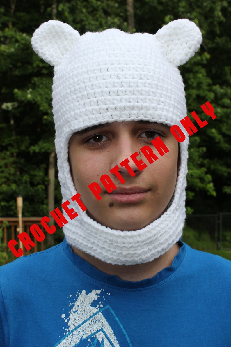 Adventure Time Finn Inspired Hat Pattern - Etsy Canada