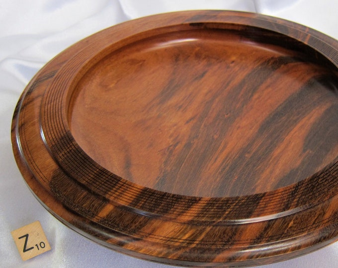 Great Contrasting Figure, Goncalo Alves Bowl, Wood Bowls, Wooden Bowl ...