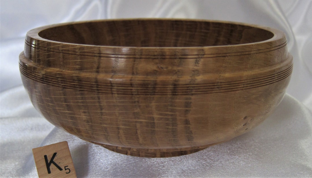 Eastern White Oak, White Oak Bowl, Oak Bowl, Wood Bowls, Wooden Bowl ...