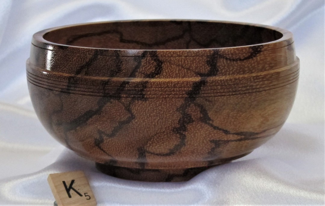Handmade Marblewood Bowl: Fine Wood Art, South American Wood #2209 - Etsy