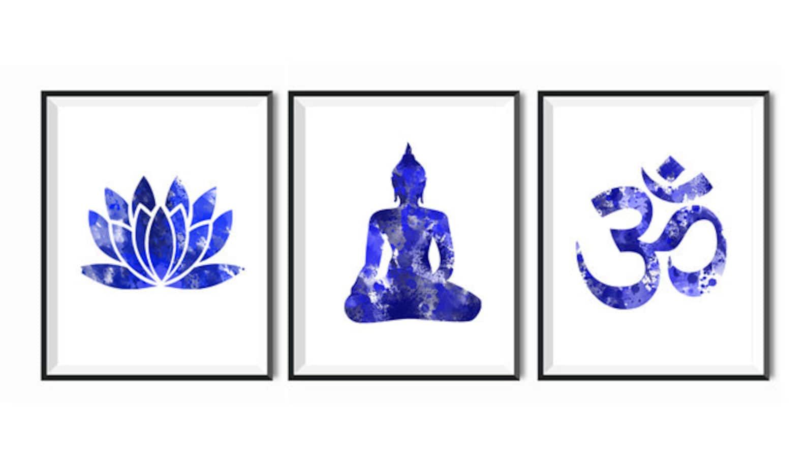 Yoga Poster Set Yoga Watercolor Yoga Art Wall Decor YOGA PRINT - Etsy