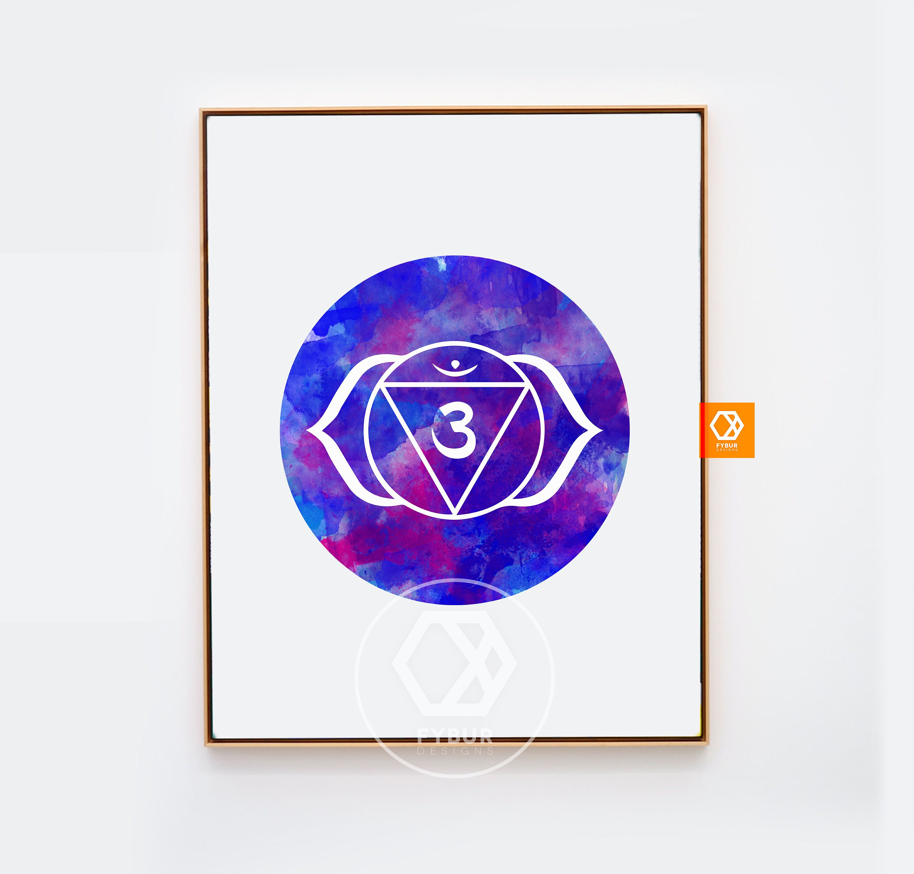 7 Chakras wall art SET of 7 Chakras art Healing Gift - Etsy Nederland