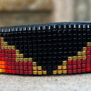 Beaded Bracelet in Sunset Colors. Wonderful for Men and Women. - Etsy