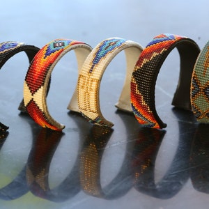 Beaded Bracelet in Sunset Colors. Wonderful for Men and Women. - Etsy