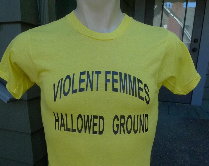 1984 Violent Femmes Single Stitch Shirt (C) Licensed Roach '84 * Men's ...