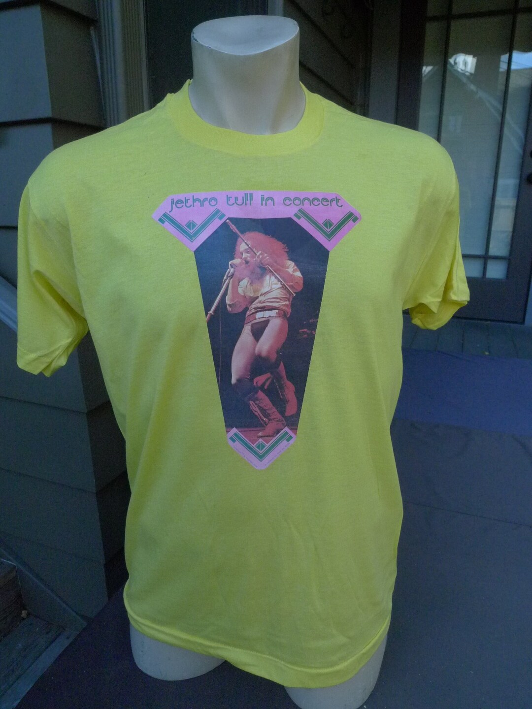 1976 Jethro Tull Screen Stars Single Stitch Shirt (C) Licensed Wildside ...