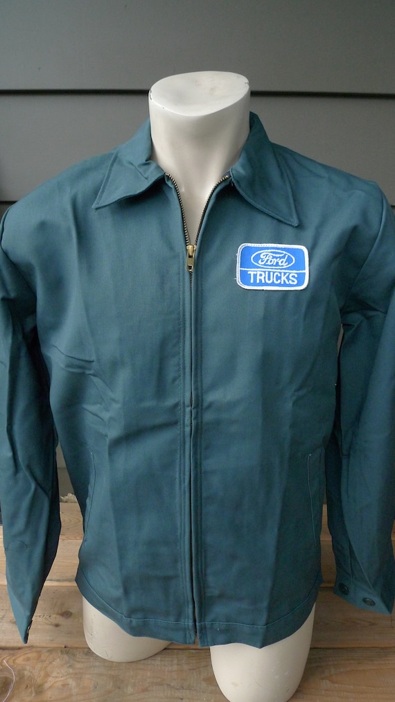 1980s Ford Mechanics Work Jacket With Thermal Liner *… - Gem