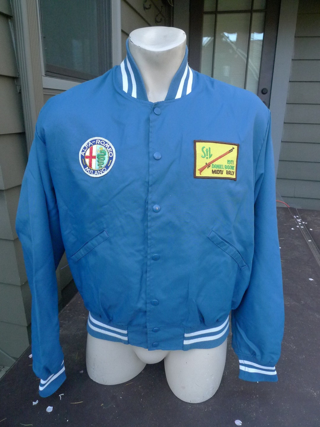 1971 Alfa - Romeo Daniel Boone Rally Driving Jacket * Men's XL (44R) - Etsy