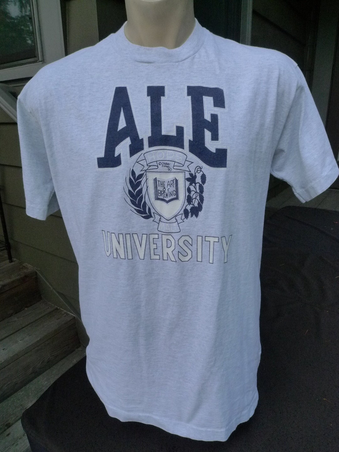 1990 Ale University Single Stitch Shirt * Men's XL (46) - Etsy