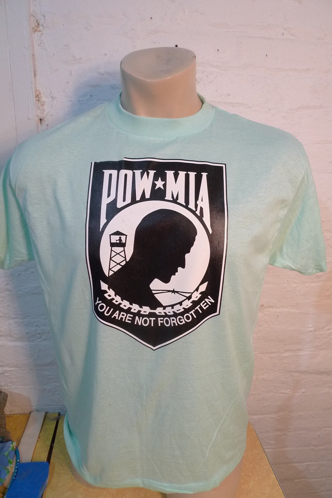 1970s Vietnam POW MIA Single Stitch Shirt * Men's Large (45) - Etsy
