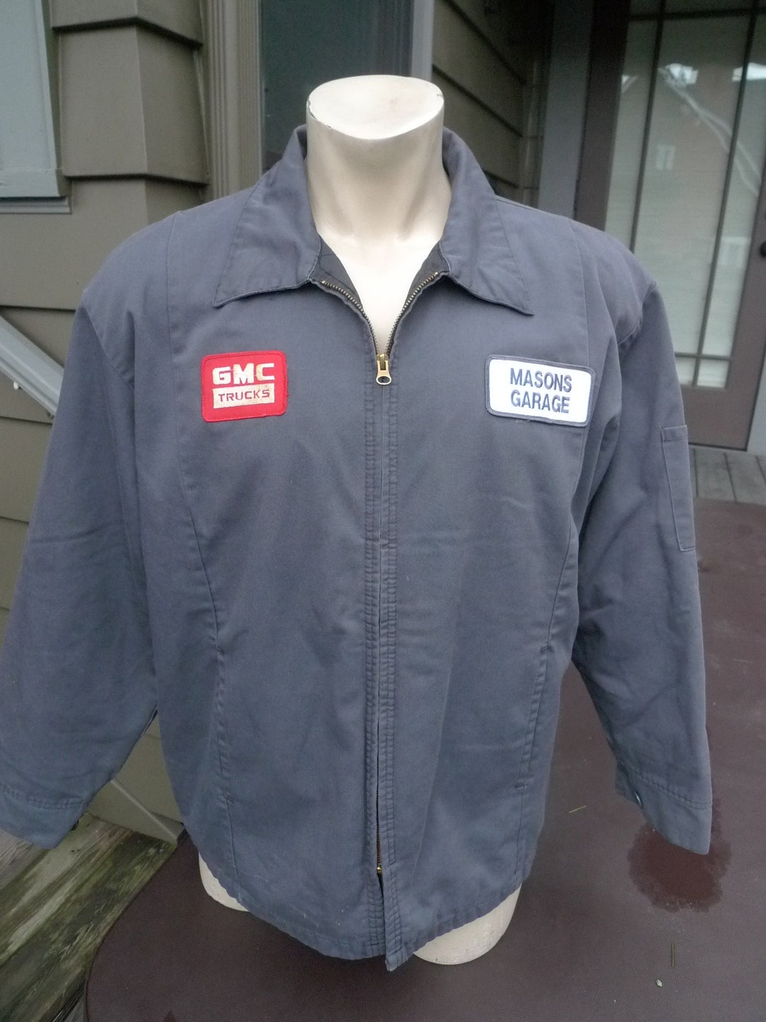 1980s GMC Trucks Work-mechanics Jacket * Men's L+ (43R) - Etsy