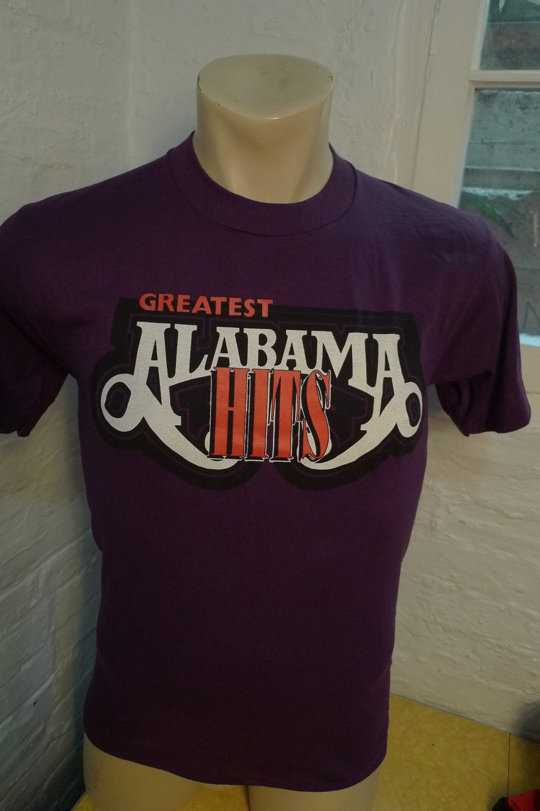 1991 Alabama Concert Single Stitch Shirt * Mens Small (38) - Etsy
