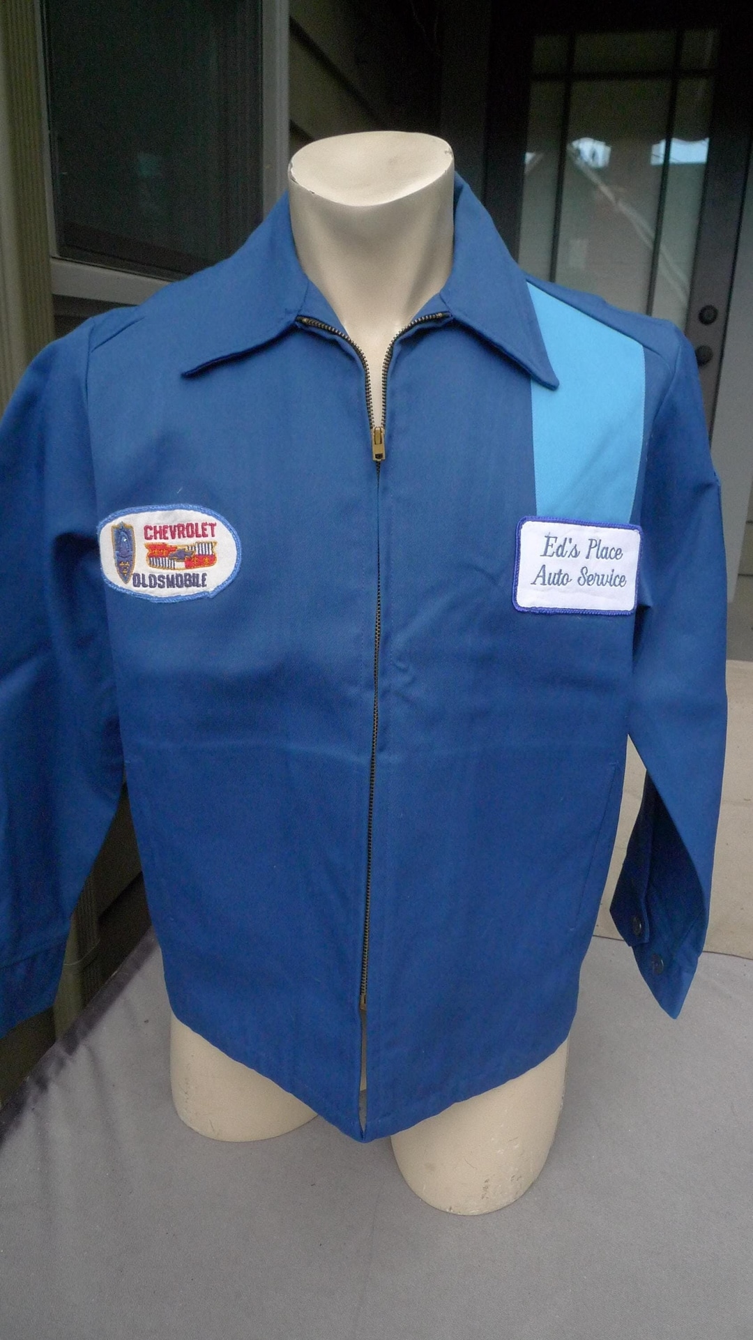 1970s Chevy - Oldsmobile Mechanics Work Jacket * Size L (42R) - Etsy