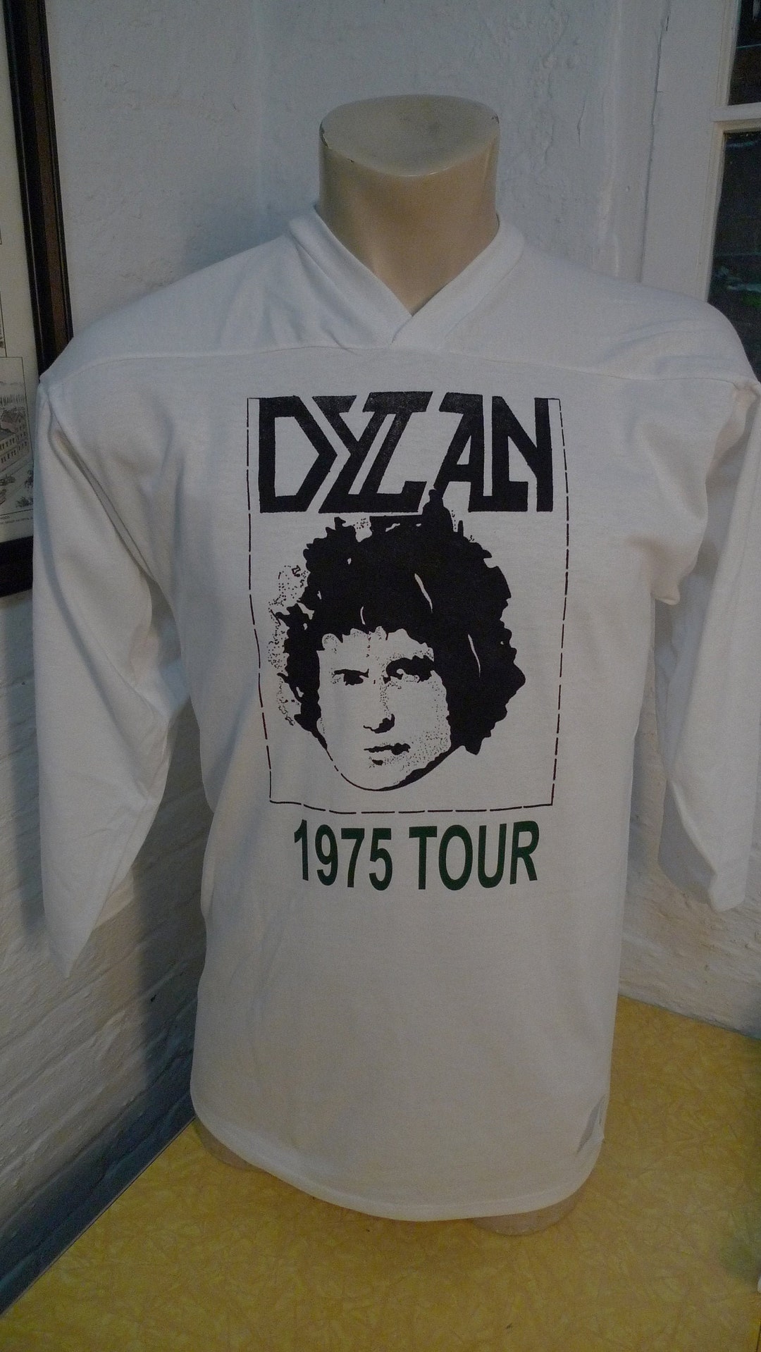 1975 Bob Dylan Single Stitch Jersey (C) Licensed by Roach '74 * Men's ...