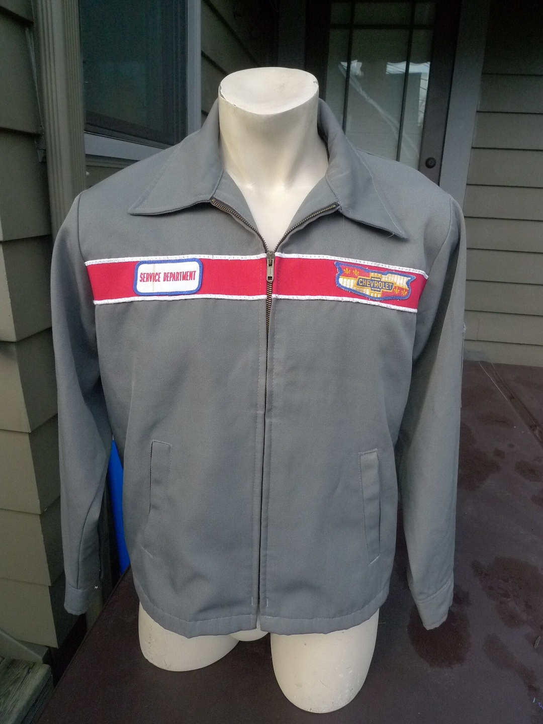 1960s Chevrolet Work-mechanics Jacket With Zip-out Thermal Liner* Men's ...