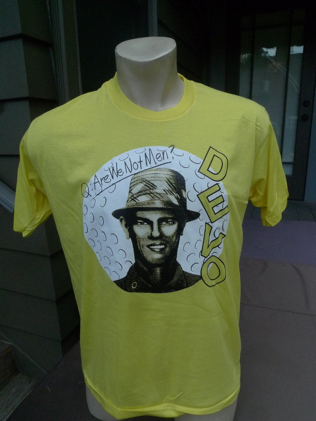 1980s Devo Screen Stars Single Stitch Shirt C Roach '85 Men's L 45 - Etsy