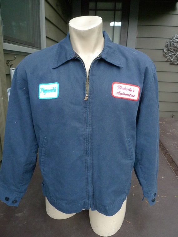 1990s Plymouth Mechanics Work Jacket * Men's L (42R) - Gem