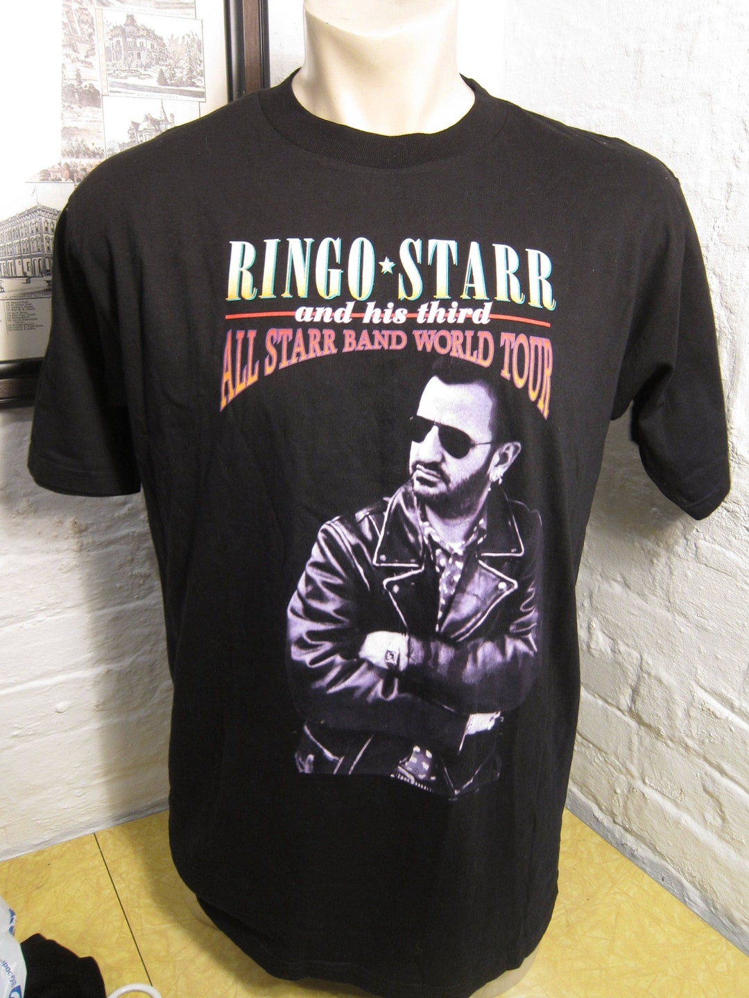 1995 Ringo Starr Single Stitch Concert Shirt Men's Large - Etsy