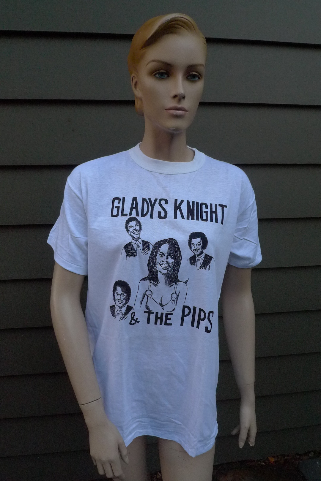 1970s Gladys Knight Single Stitch Shirt (C) Licensed Roach '74 * Womens Med (39) - Etsy