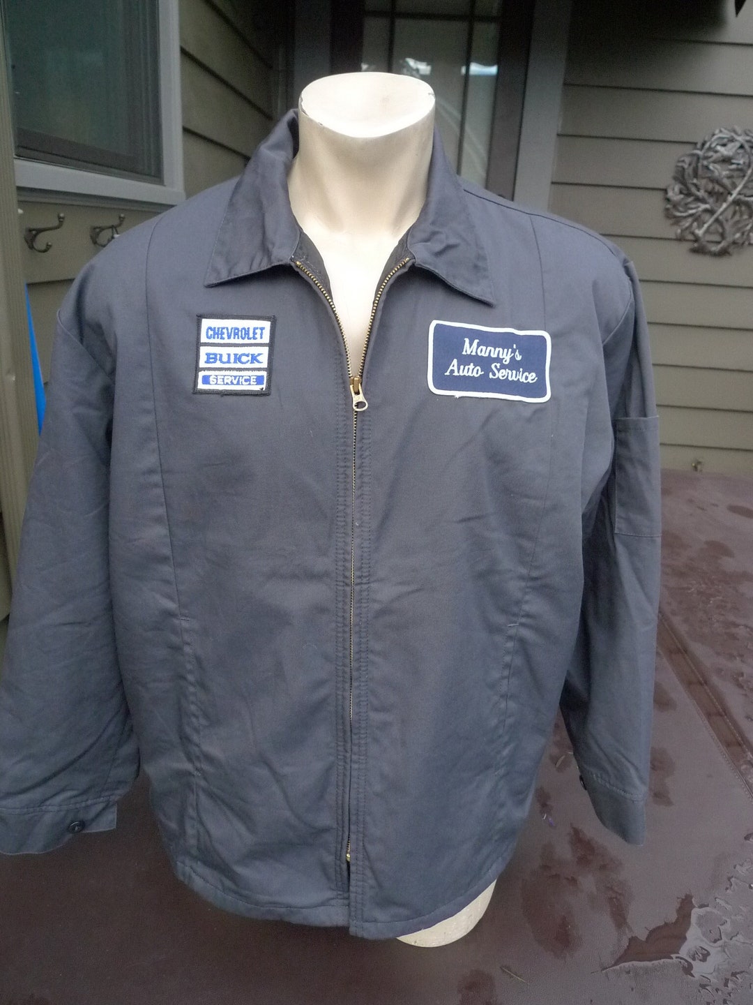 1980s Chevy-buick Work-mechanics Jacket * Men's L+ (43R) - Etsy