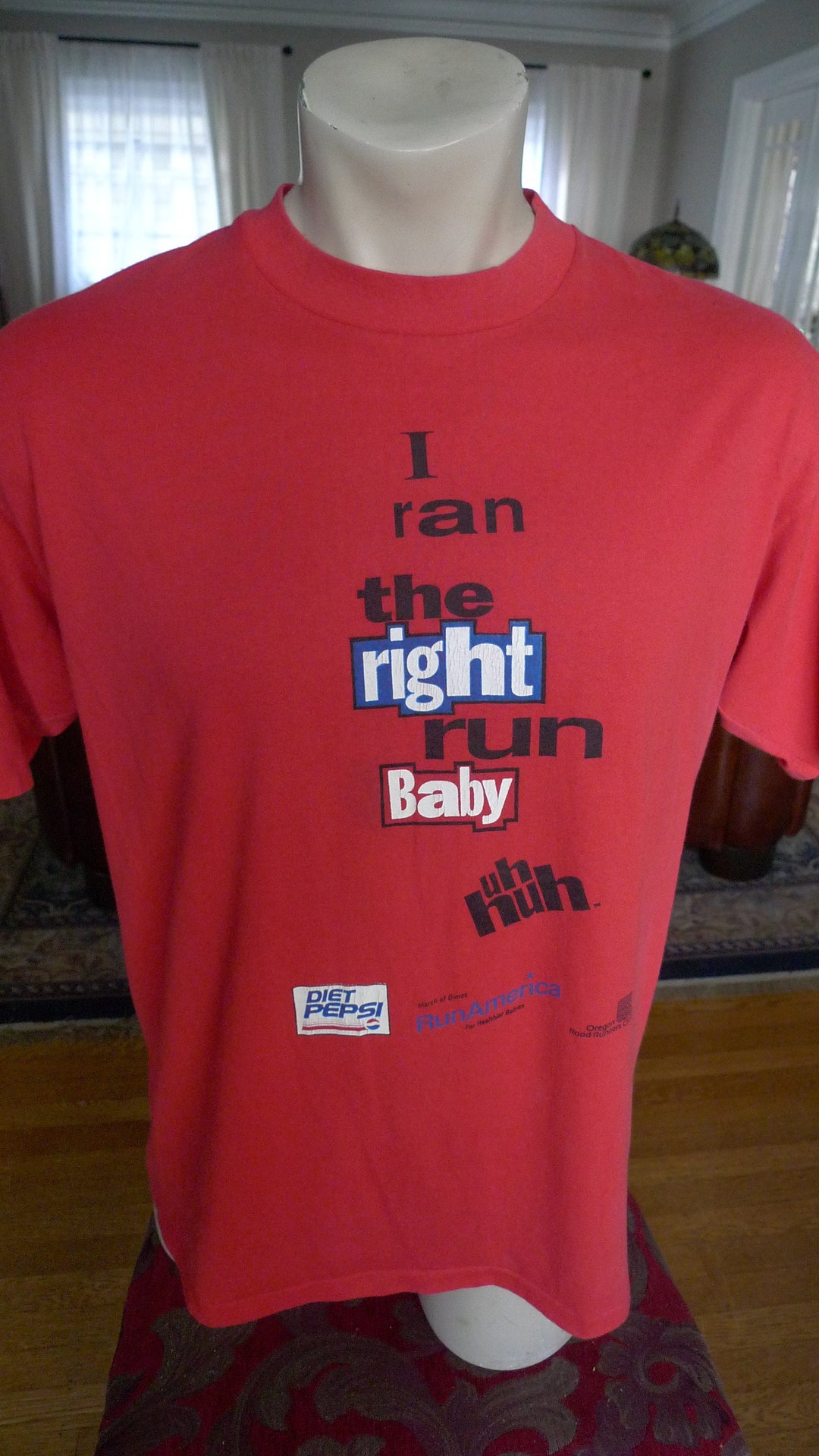 1980s March of Dimes (portland, Oregon) Race Single Stitch Shirt * Size ...