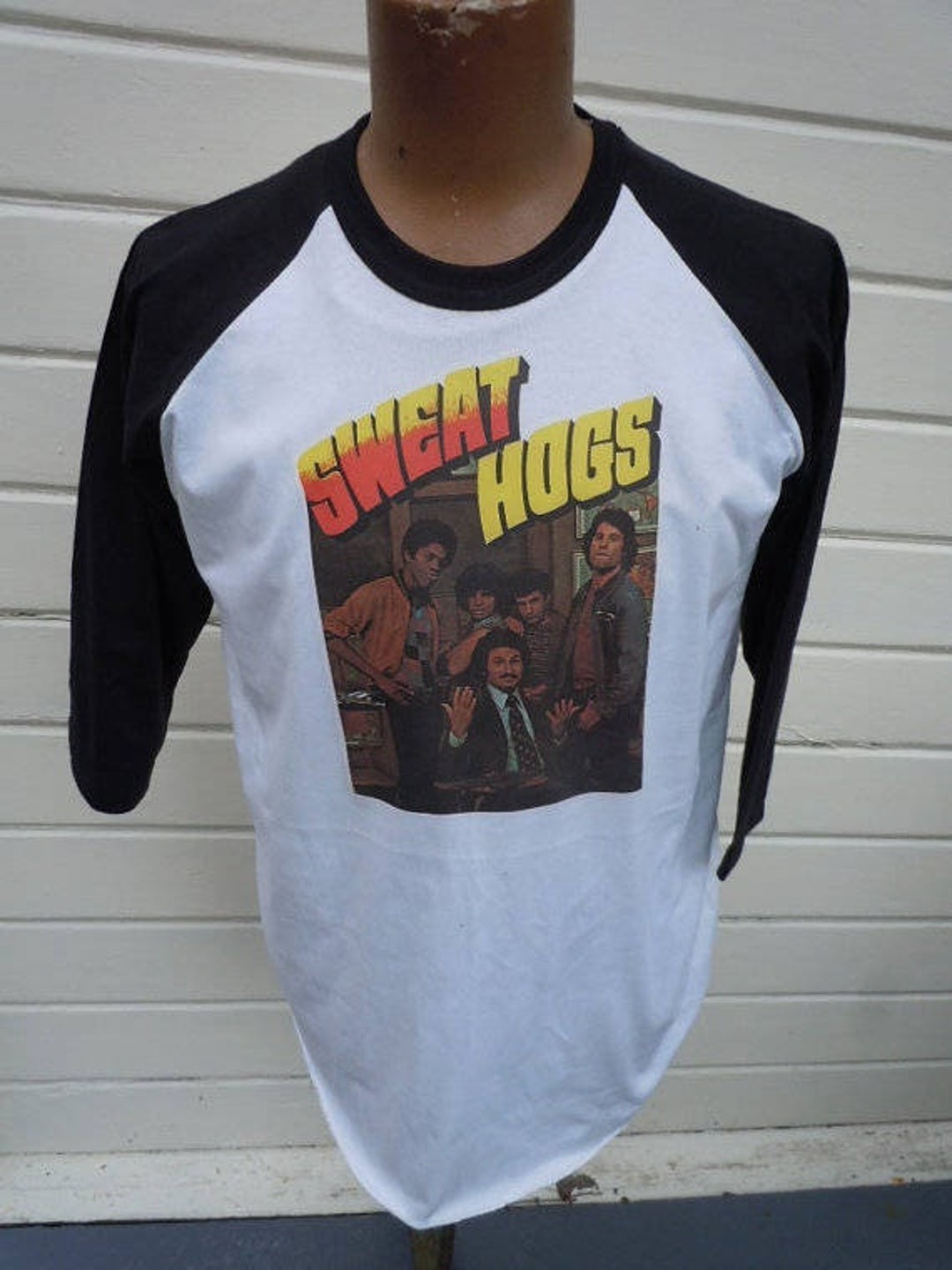 1970s Sweat Hogs Single Stitch Shirt * Mens XL (48) - Etsy