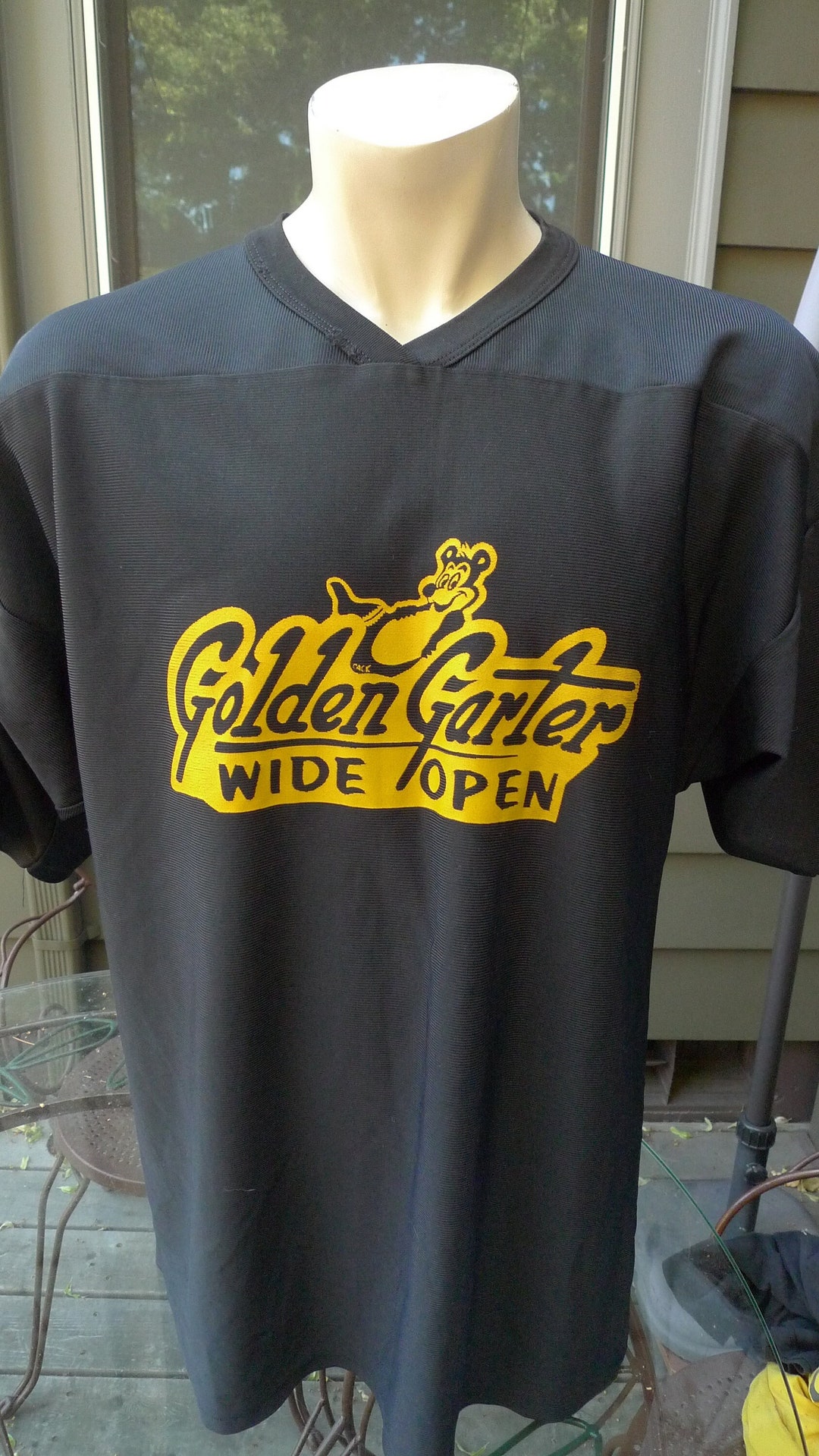 1960s Golden Garter Club (manchester, UK) Acetate Jersey * Men's XL (48 ...