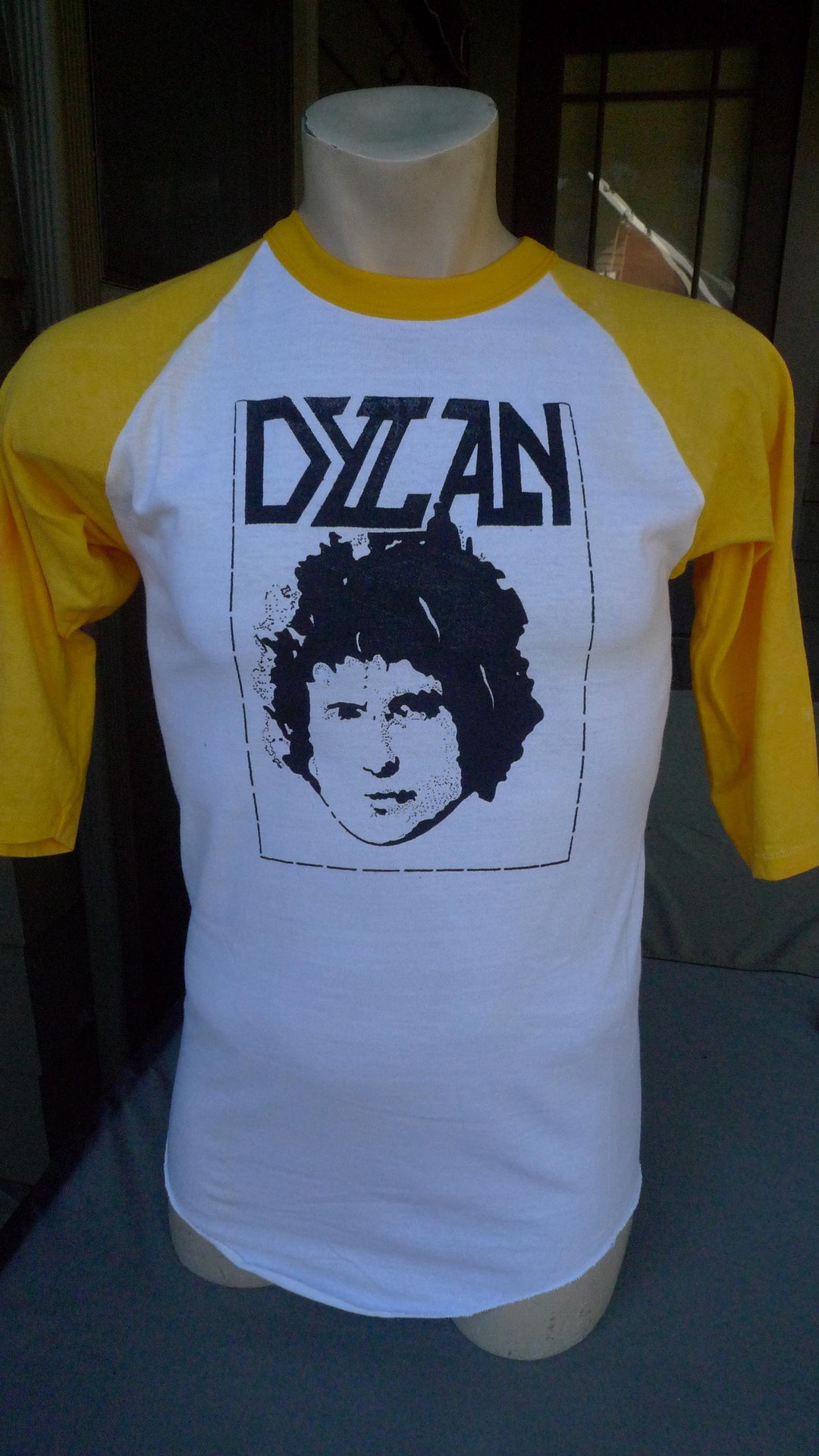 1978 Bob Dylan Single Stitch Shirt (C) Licensed by Roach '74 * Men's L ...