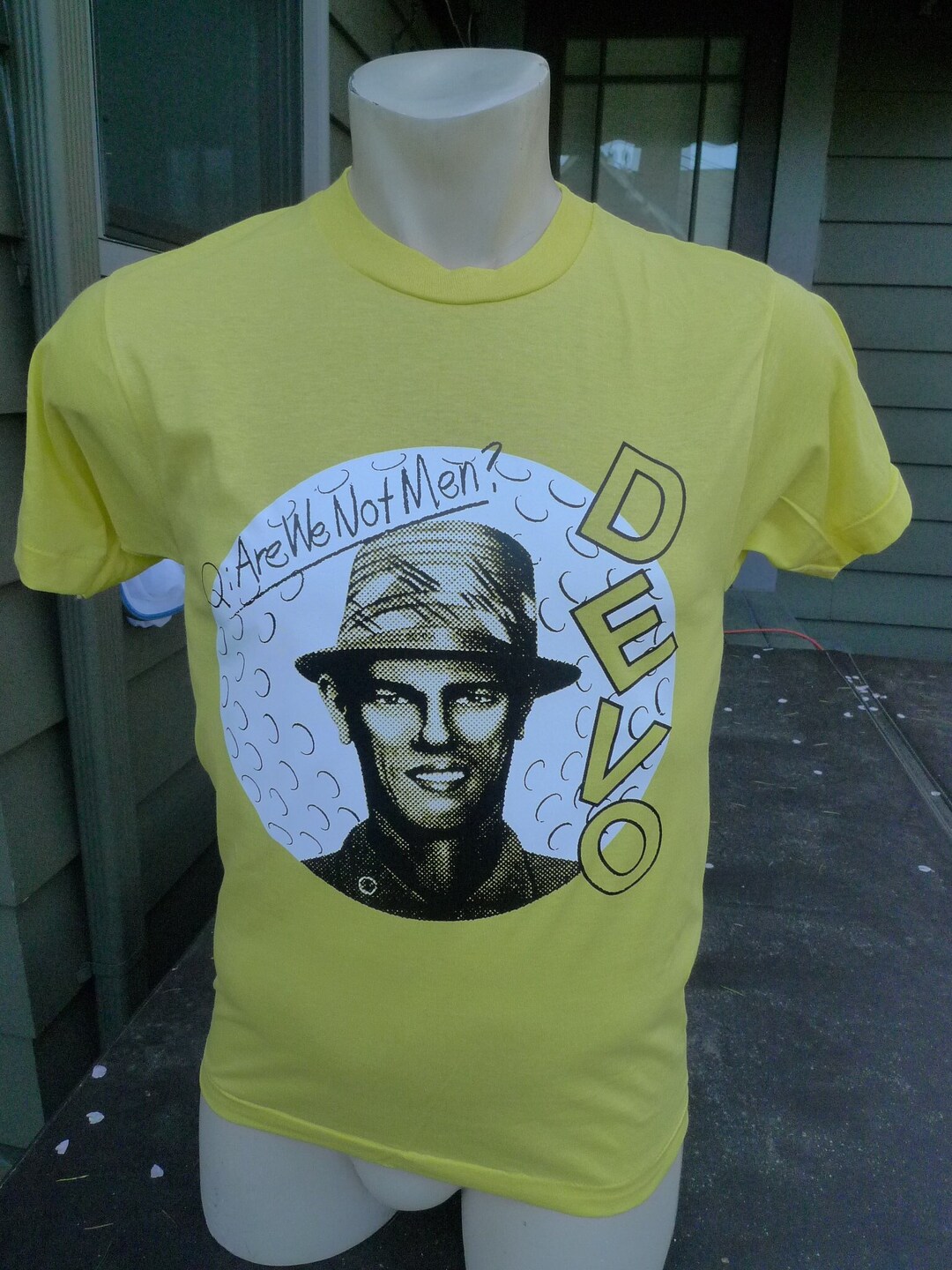 1980s Devo Single Stitch Shirt (C) Licensed Roach '83 * Men's S (38) - Etsy